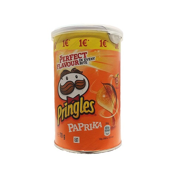 Pringles Patatas Paprika 70 Gr 12 Uds.