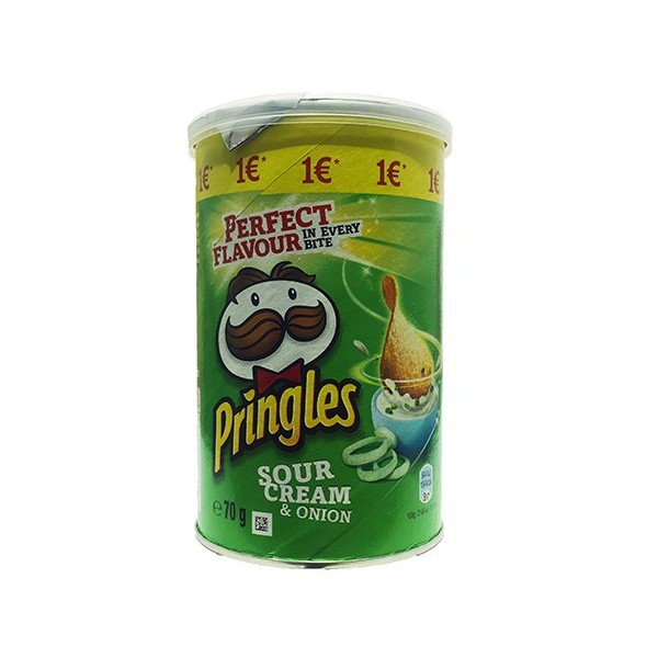 Pringles Patatas Cream Onion 70 Gr 12 Uds.