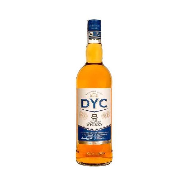 Whisky DYC Nacional 8 Año Botella 70 Cl.