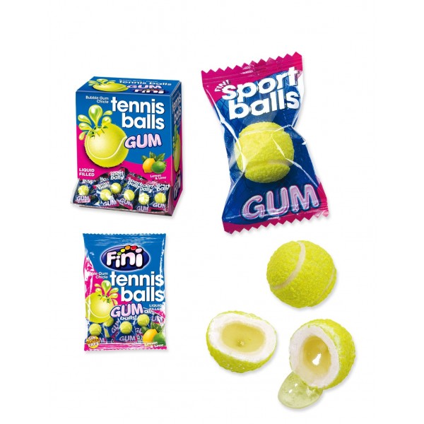 Fini Chicle Caja 200 Uds. Pelotas de Tenis